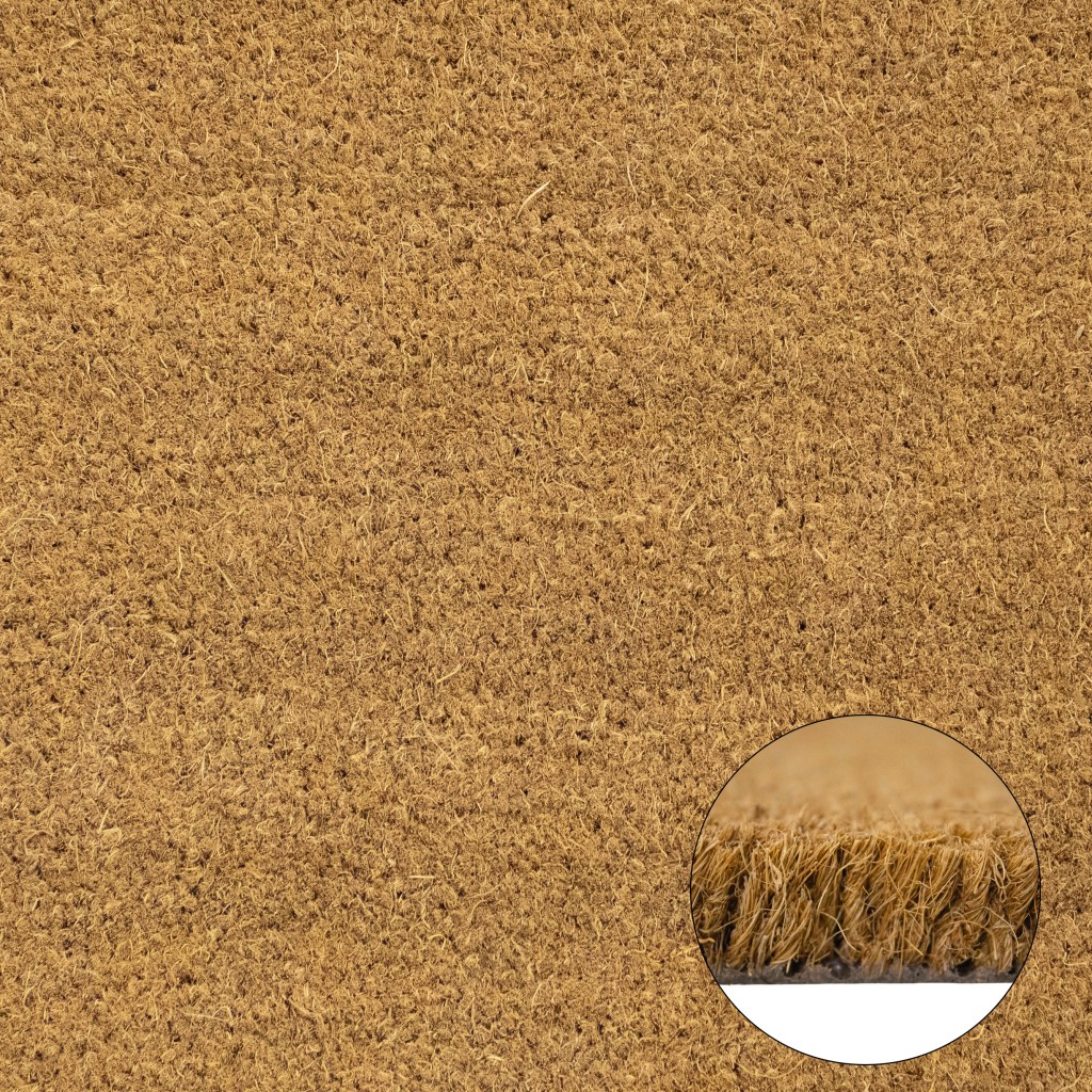 PVC Backed Coir Matting - Heavy Duty Grade - Cut to Size