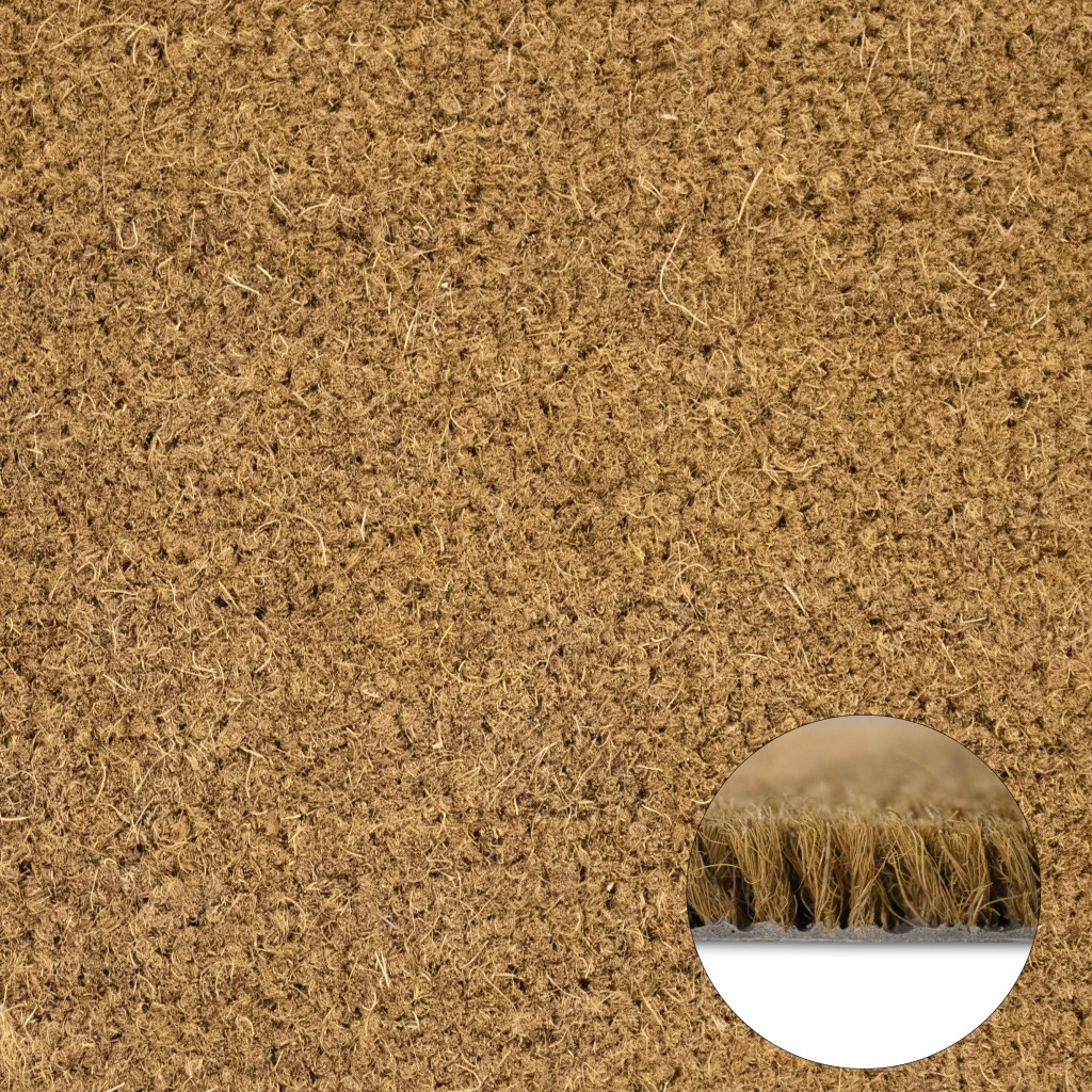 Premium PVC Coir Mats - Custom Size PVC Backed Coir Mats