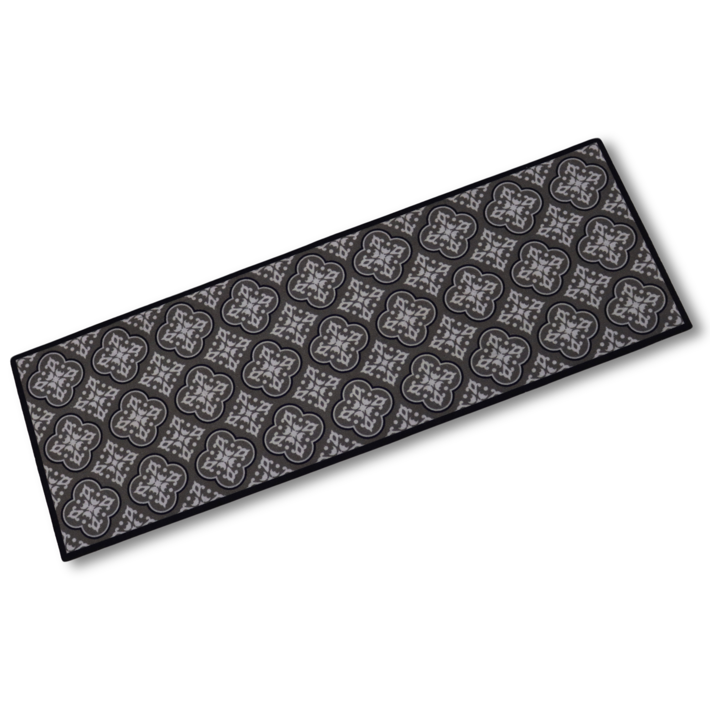 Decorative Wash Mats - Machine Washable Mats - Victorian Tile